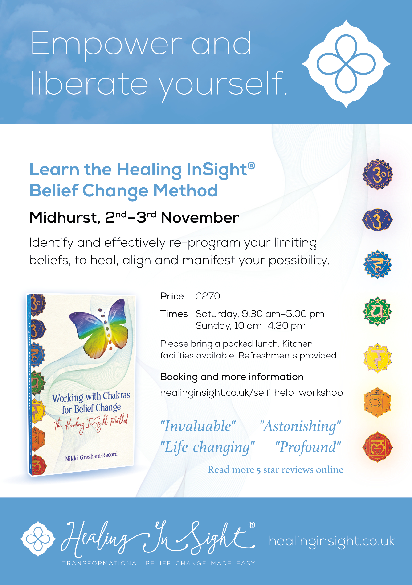 Healing InSight® Self-Help Training in-person workshop | Nikki Gresham ...
